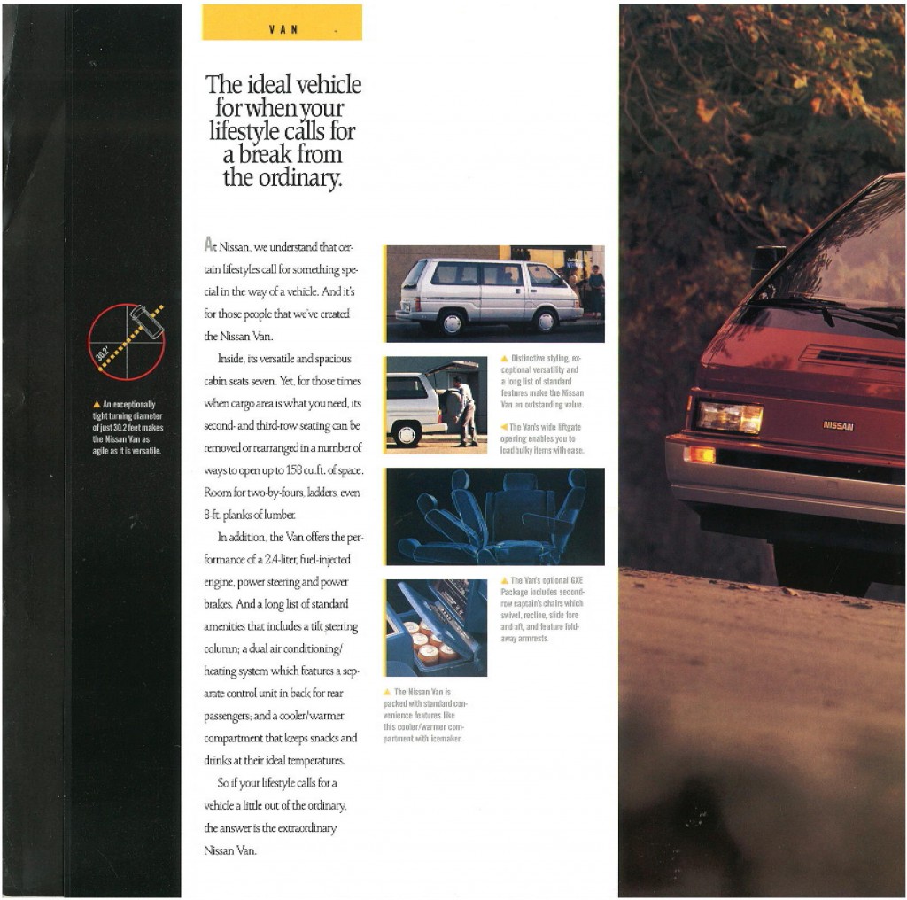 1988 Nissan Full Line Vehicles Dealer Brochure - NICOclub